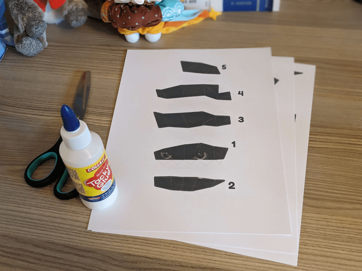 How to make your own Maxwell spinny cat - Fubzo Papercraft